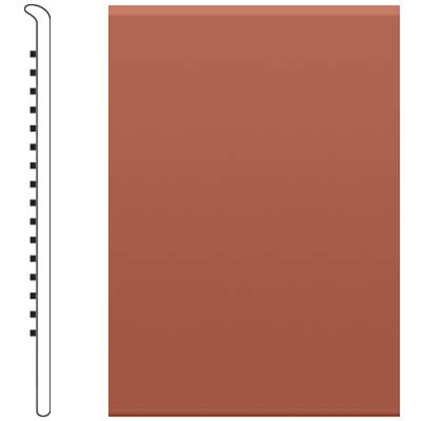 Roppe - 4 Inch 1/8 Vinyl No Toe Base Brick | Online Flooring Store ...