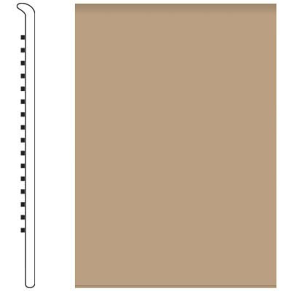 Roppe - Pinnacle Rubber Wall Base 4 1/2 (No Toe Base) Buckskin | Online ...