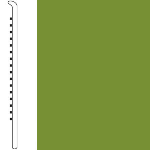 Roppe - 700 Series Wall Base 6 (No Toe Base) Gecko | Online Flooring ...
