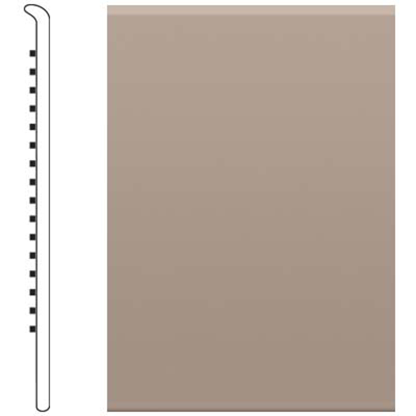 Roppe - 4 1/2 Inch 1/8 Vinyl No Toe Base Fawn | Online Flooring Store ...