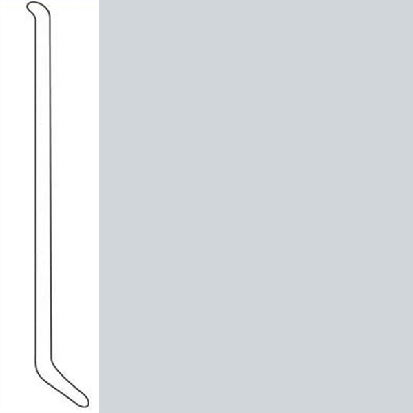 Johnsonite-Baseworks ThermoSet 3 1/2 with Toe Wall Base White Slipper ...