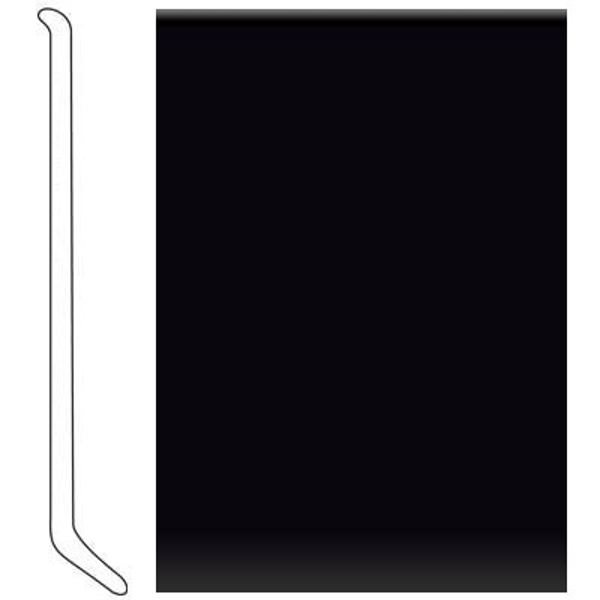 Tarkett-Traditional Wall Base with Toe 1/8 2 1/2 Inch Black | Online ...