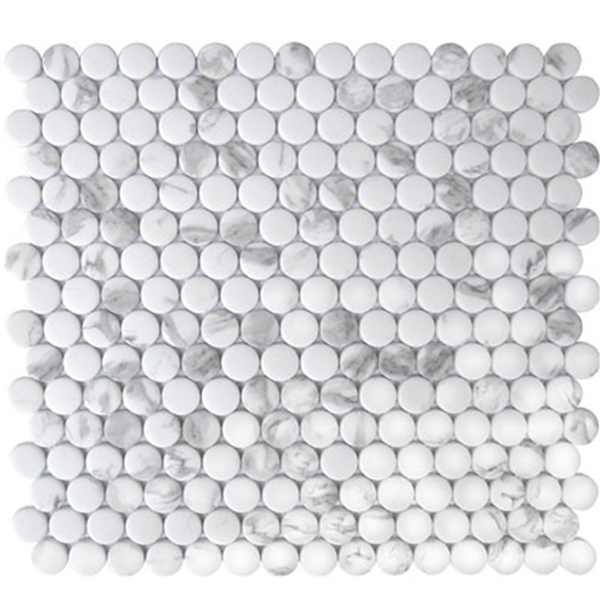 Happy Floors - Endura Penny Round Calacatta | Online Flooring Store ...