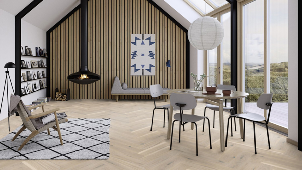 Online Flooring Store | Get Floors OnlineBoen - Herringbone Click Pale ...