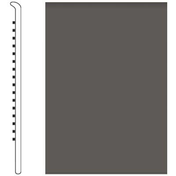 Roppe - 700 Series Wall Base 4 (No Toe Base) Burnt Umber | Online ...