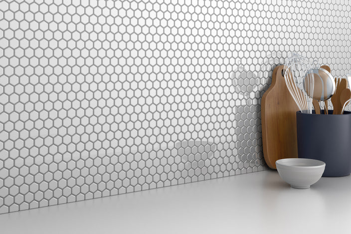 Emser Tile - Confetti II Hexagon White | Online Flooring Store | Get ...