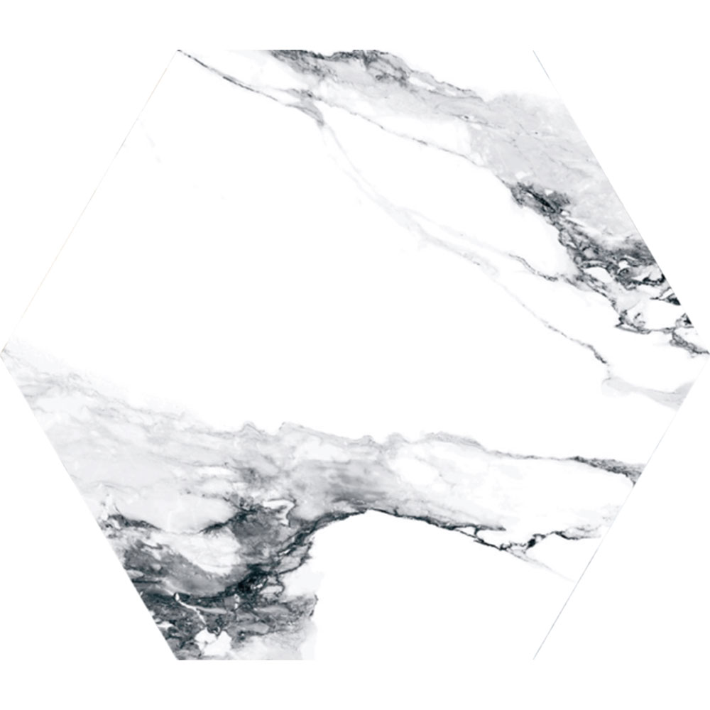 Happy Floors - Crash Hexagon Tile Blanco | Online Flooring Store | Get ...