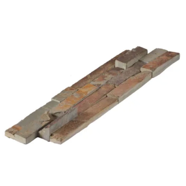 Bedrosians - Slate Stone Split Face Ledger 6 x 24 Butterscotch Split ...