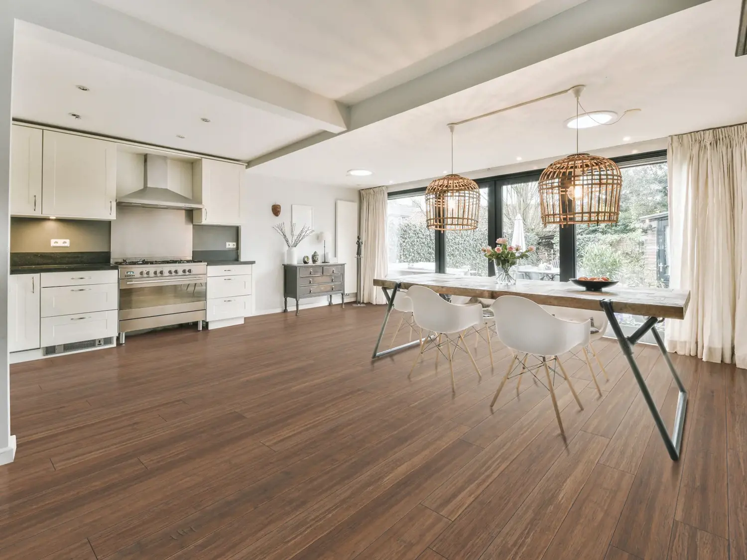 Cali Bamboo Flooring - Solid Strand Bamboo Tongue and Groove 5 3/8 x 72 Antique Java | Online ...