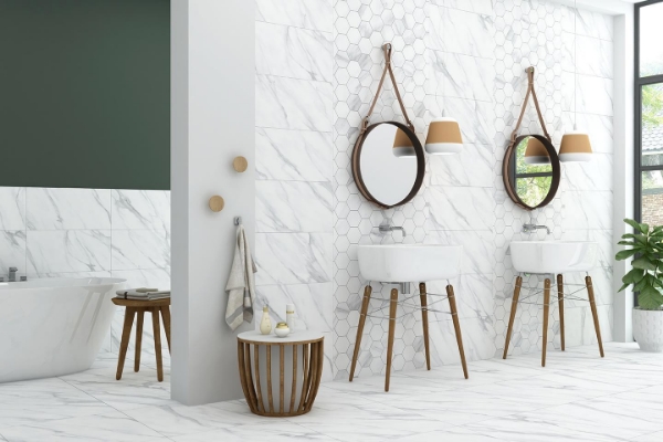 Tesoro - Lucca Hexagon Mosaic Volakis Matte | Online Flooring Store ...