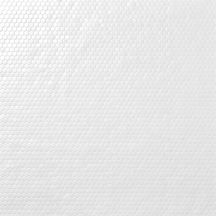 SOHO Studio Corp - Simple Mosaic Solid Hexagon White / Matte | Online ...