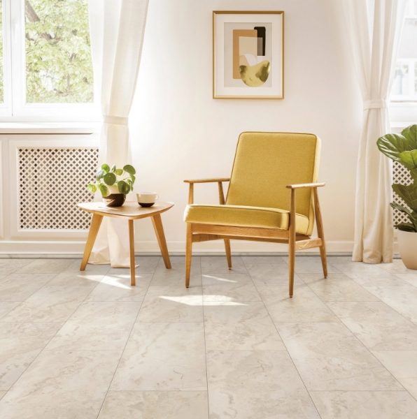 US Floors - CORETec Tile SPC Core Classic Travertine | Online Flooring ...