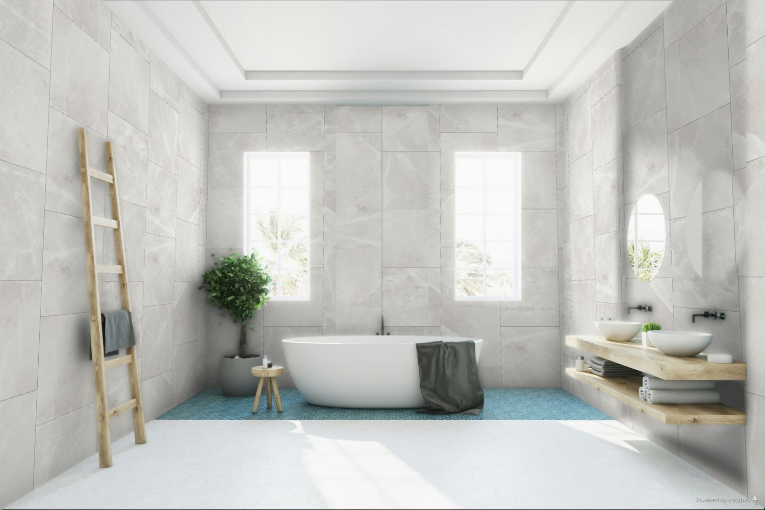 Online Flooring Store | Get Floors OnlineHappy Floors - Salt Stone 24 x ...