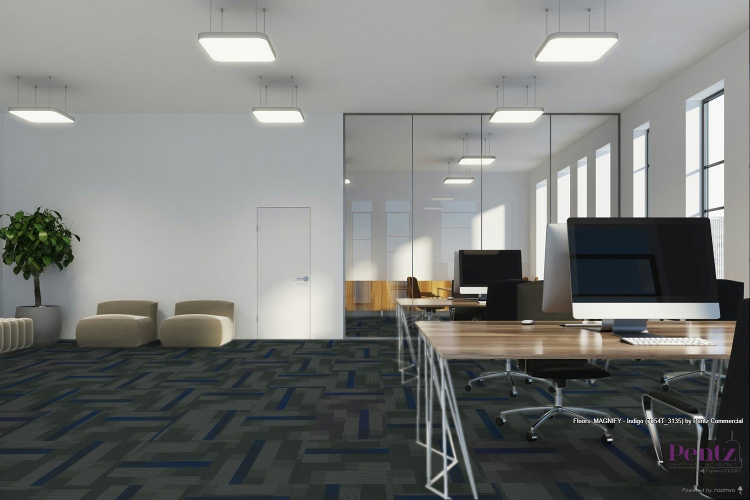 Online Flooring Store | Get Floors OnlinePentz - Magnify Tile Indigo